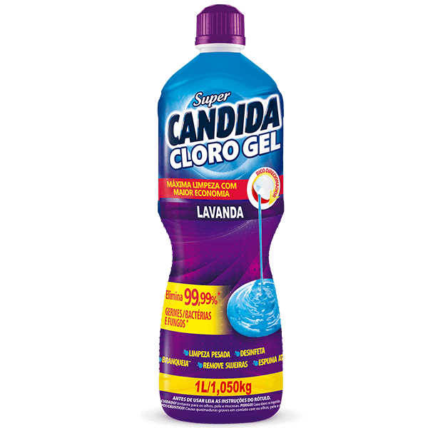 Cloro Gel Lavanda | Super Candida